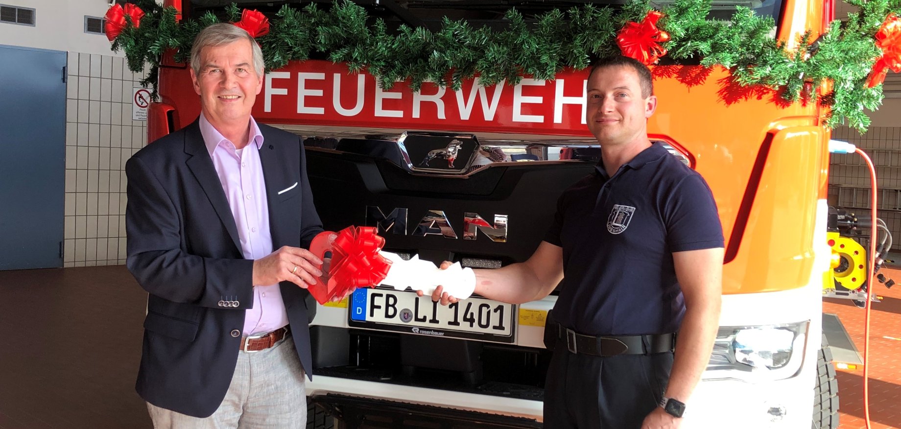 Neues Löschfahrzeug für die Limeshainer Feuerwehr | Gemeinde Limeshain